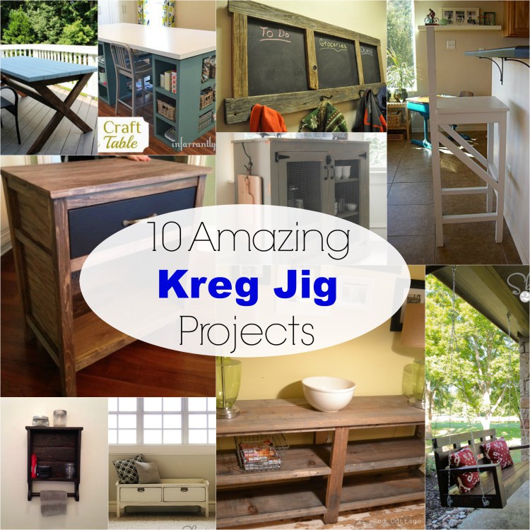 10 Amazing Kreg Jig Projects - My Own Home